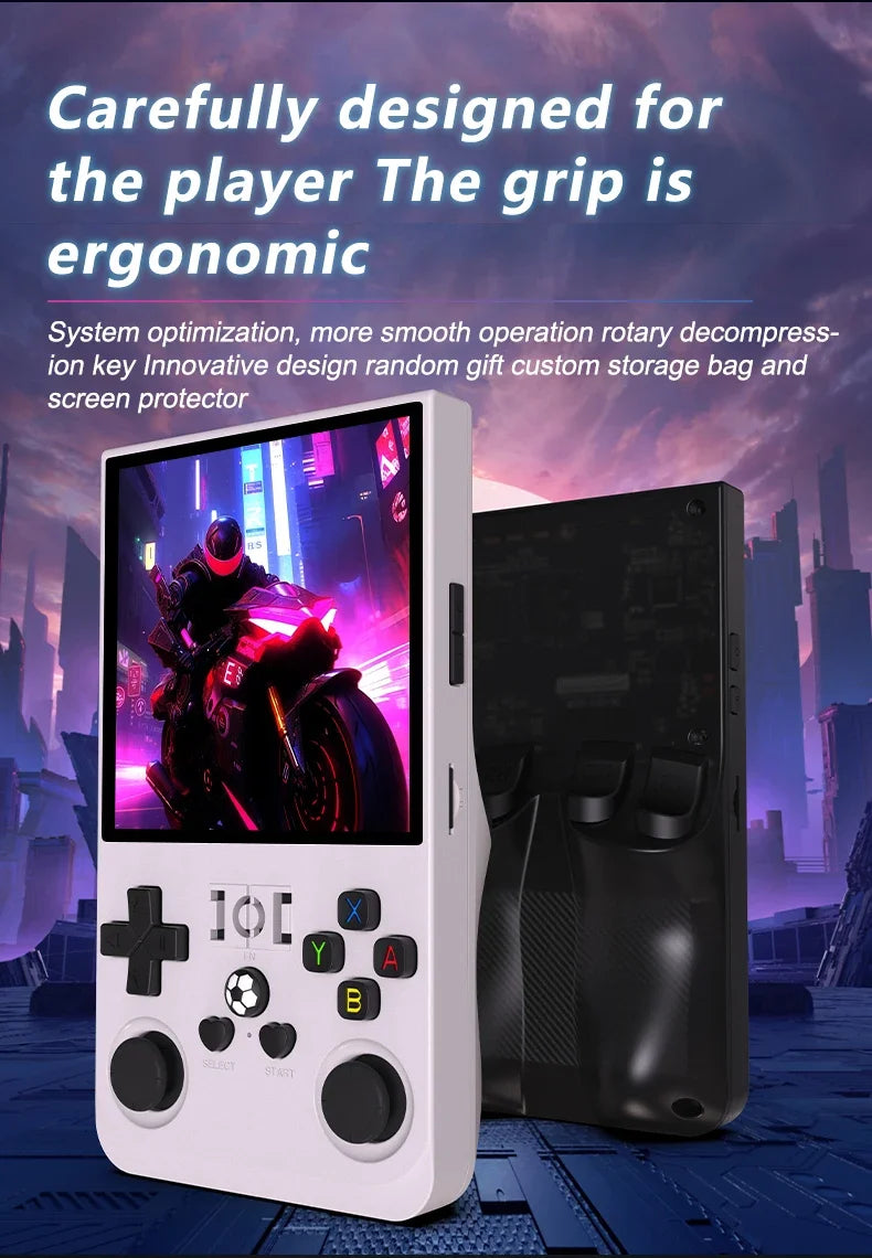 Open Source R36MAX Retro Handheld Video Game Console RK3326 Chip 64/12 ...